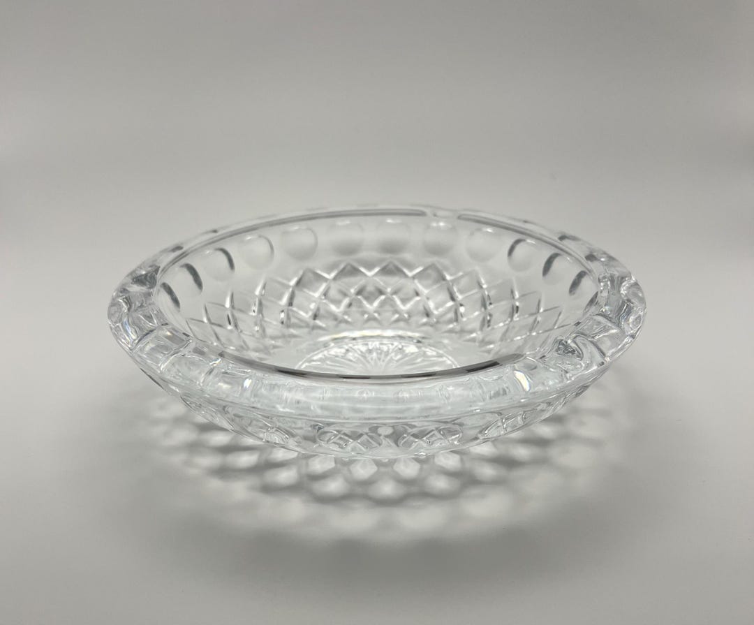 Vintage Princess House Lead Clear Crystal Ashtray - Etsy