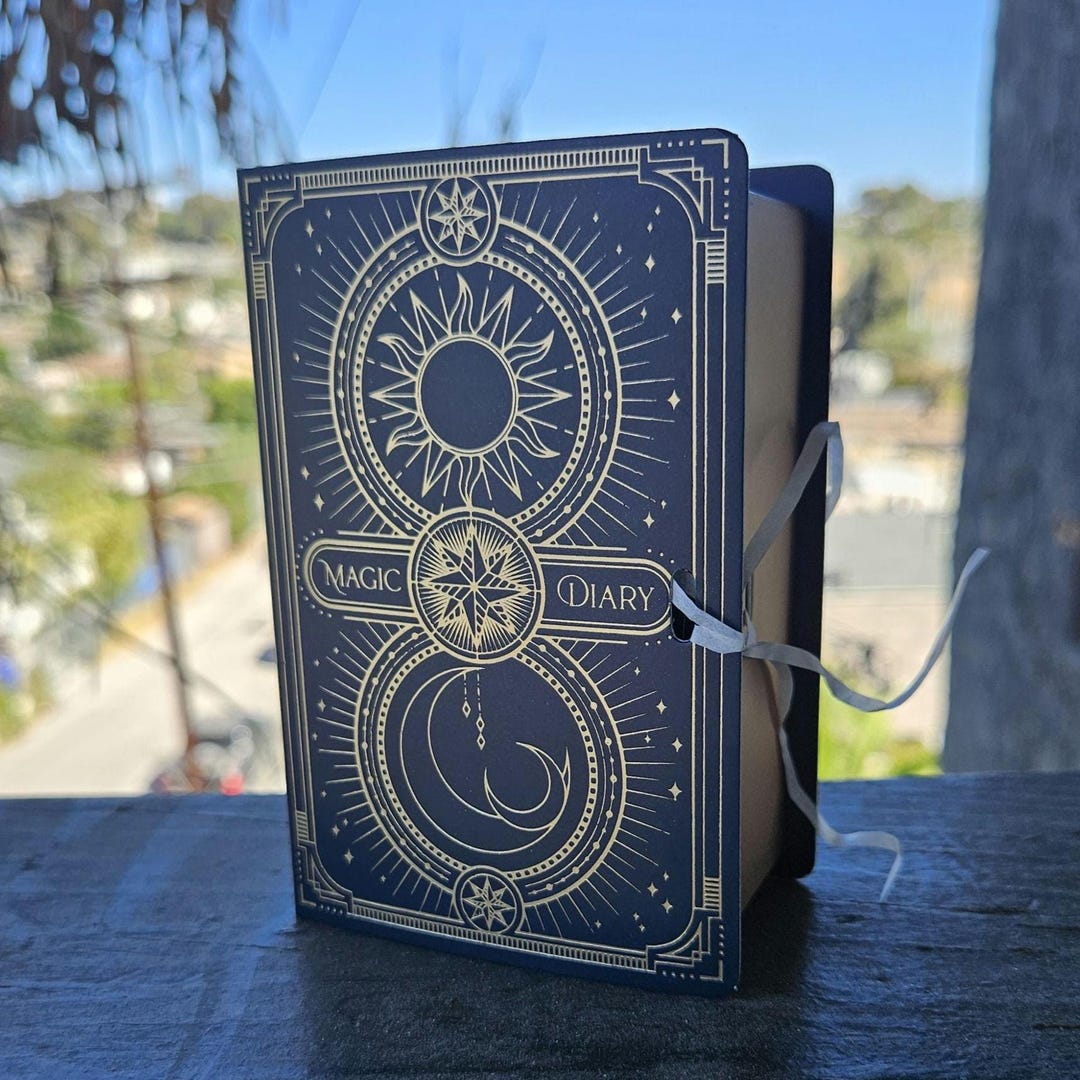 Oddity Mystery Box in a Book Box - Weird Bones Crystals Vintage Keys ...