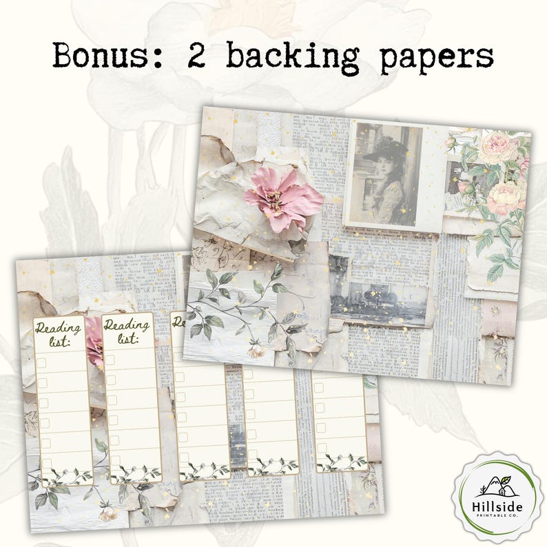 Positive Affirmation Bookmarks, Printable Self Love Bookmarks, Vintage ...