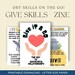 GIVE Skills DBT Zine, 1 Pager, Pocket Guide, Build Healthy Relationships/interpersonal ...