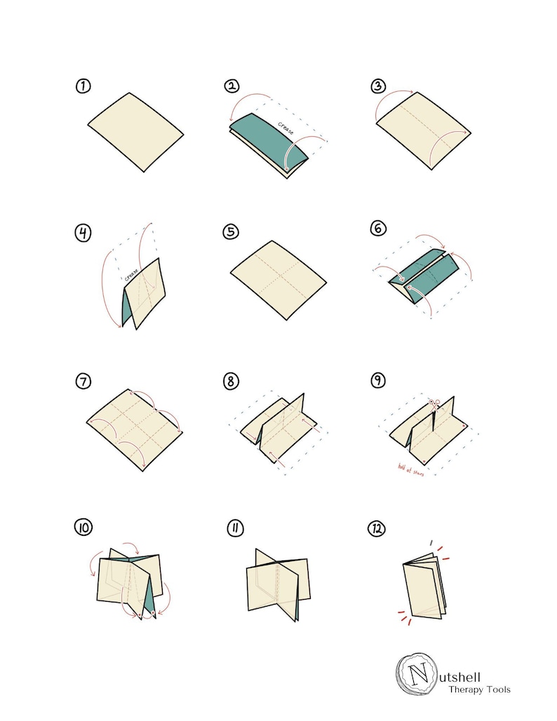 DEARMAN DBT Skills Zine Anxiety Management Tool Depression Therapy ...