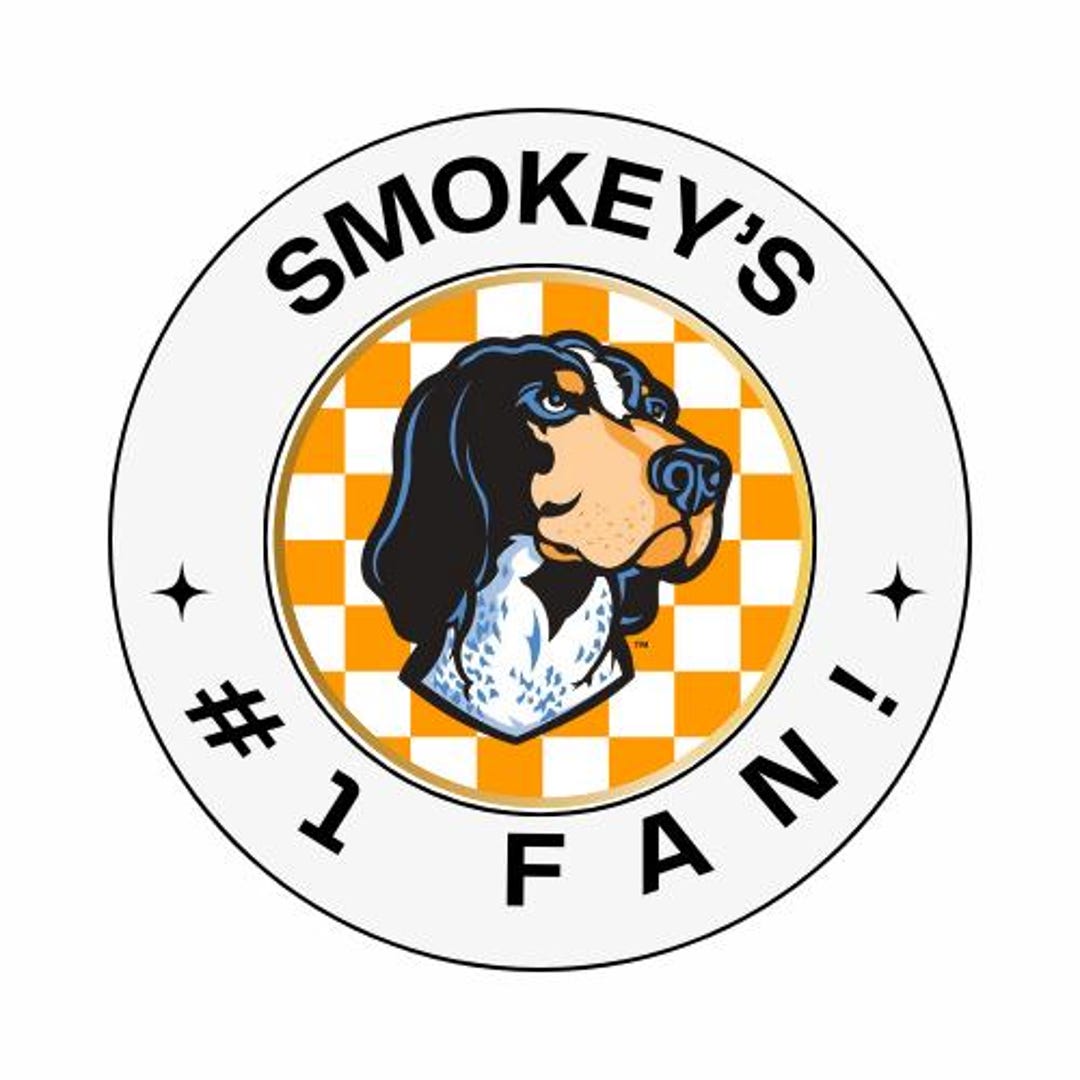 UTK Smokey's #1 Fan Dog Bandanna PNG File. - Etsy
