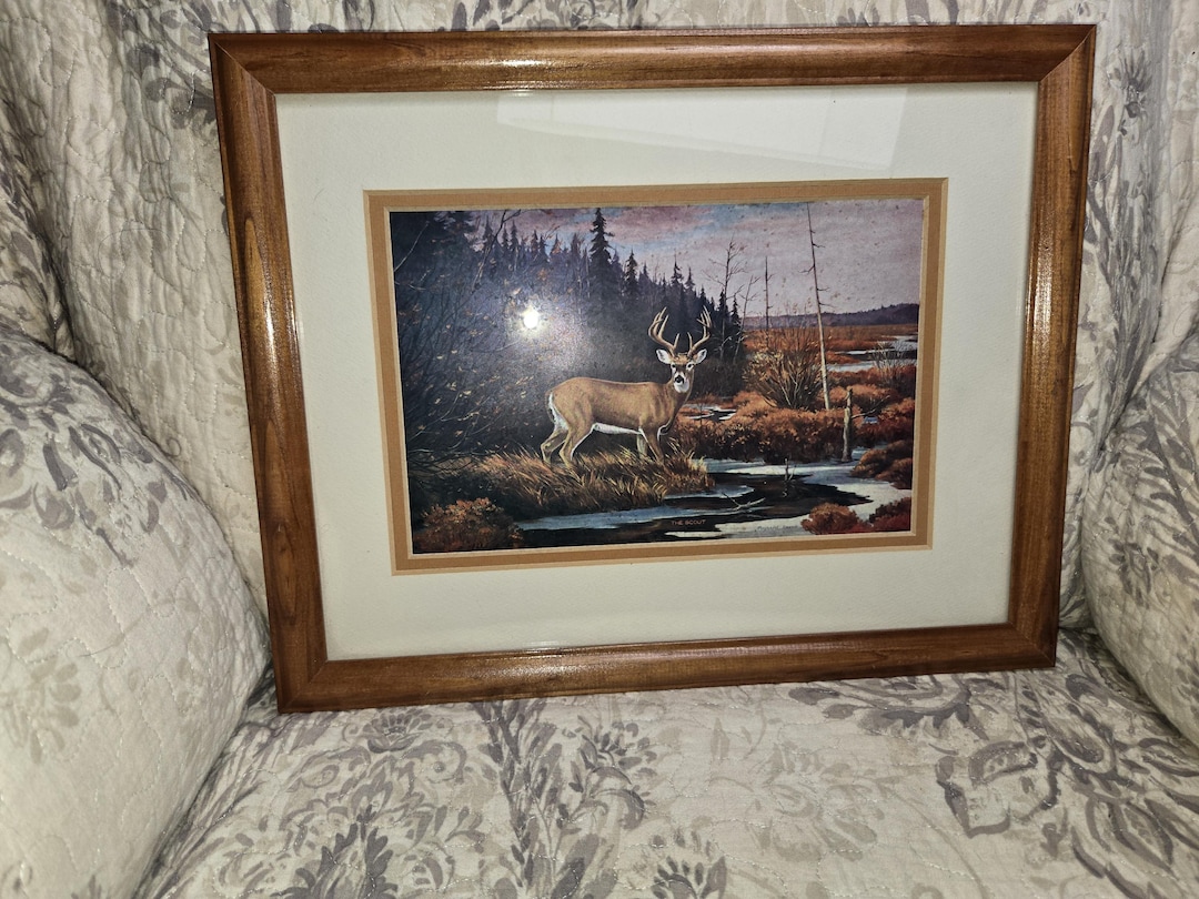 Maynard Reese "the Scout" Framed, and Matted Print - Etsy