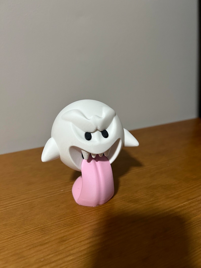 Mario, Ghost, Boo, Figure, Tongue, Collectible, Toy, Miniature, Switch ...