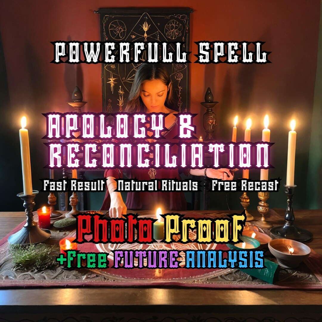 Reconciliation Spell Apology & Relationship Spell to Overcome Trust ...
