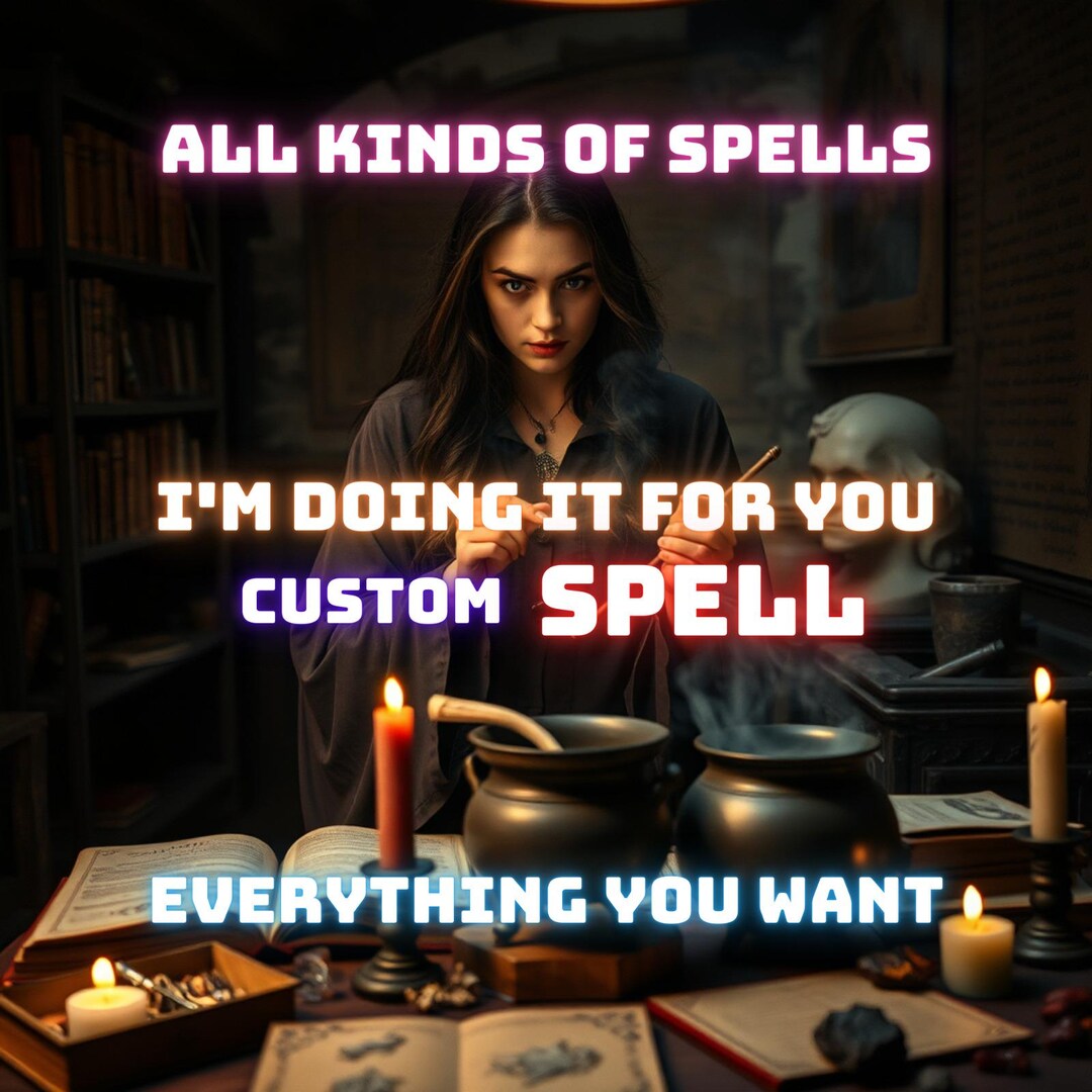 Personalized Custom Spell Casting for Love, Protection, Wealth, Healing, Manifestation, Powerful ...