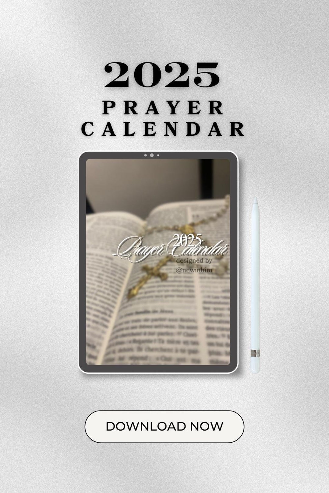 2025 Prayer Calendar - Etsy