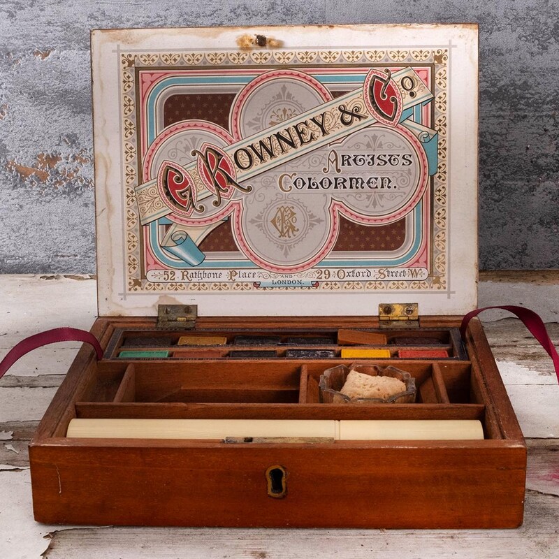 Watercolor Paint Box - Etsy