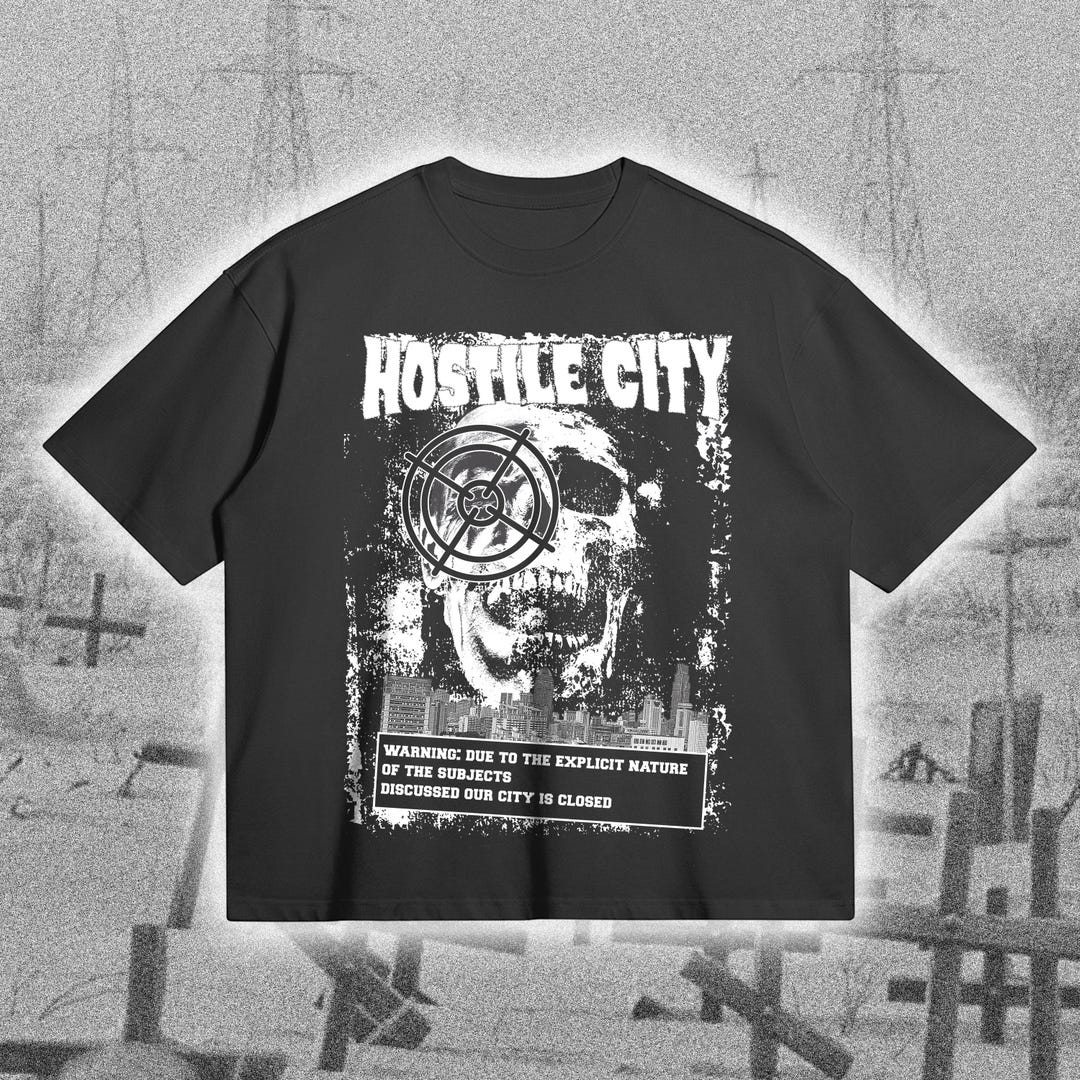 Hostile City T-shirt - Etsy