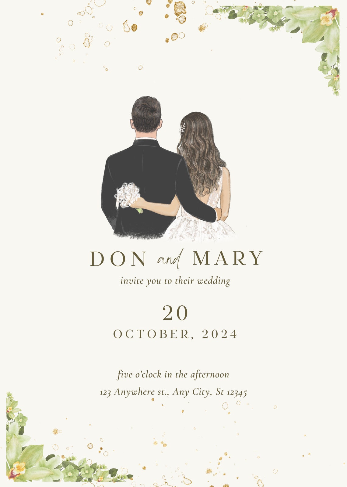 Wedding Invitation Template - Etsy