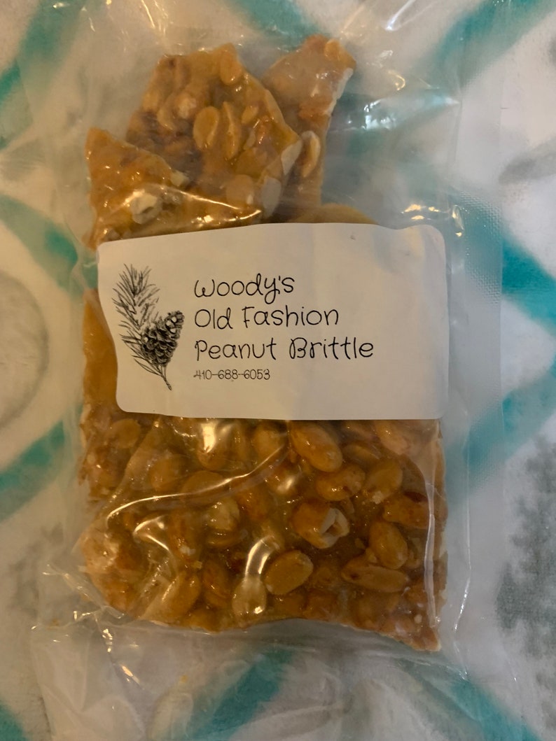 Woody’s Peanut Brittle, Artisan Peanut Brittle, Homemade Peanut Brittle ...
