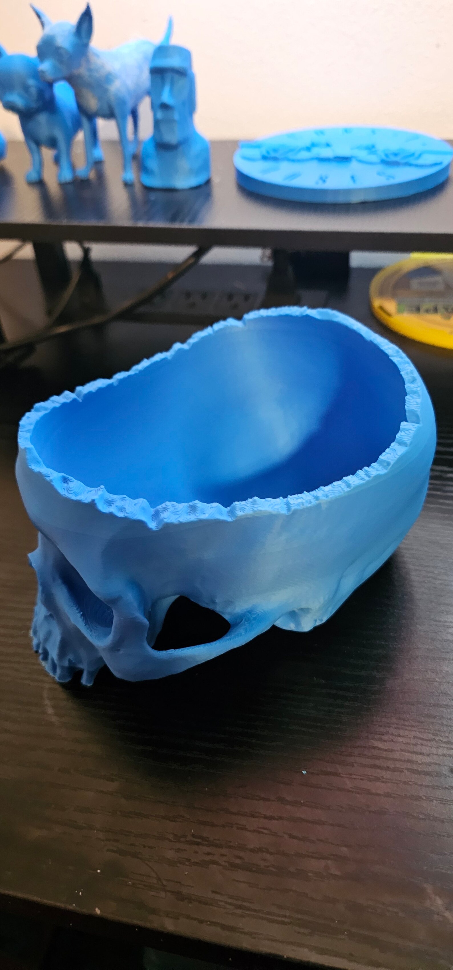 3D Life-size Skull Bowl - Etsy