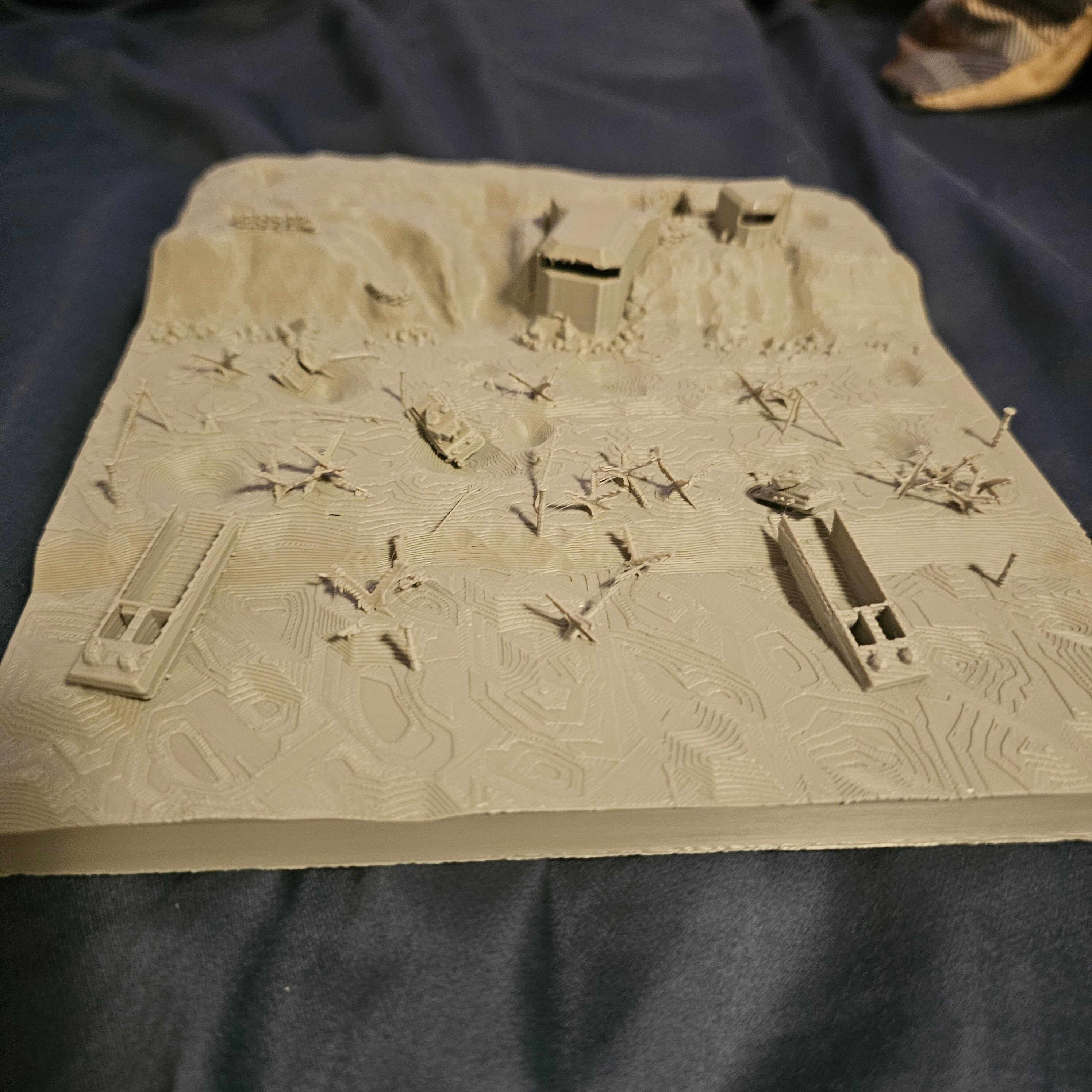 3D Model of Omaha Beach WW2 Normandy - Etsy