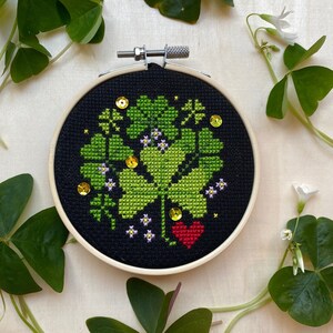 PDF Clover Cross Stitch Pattern - Etsy