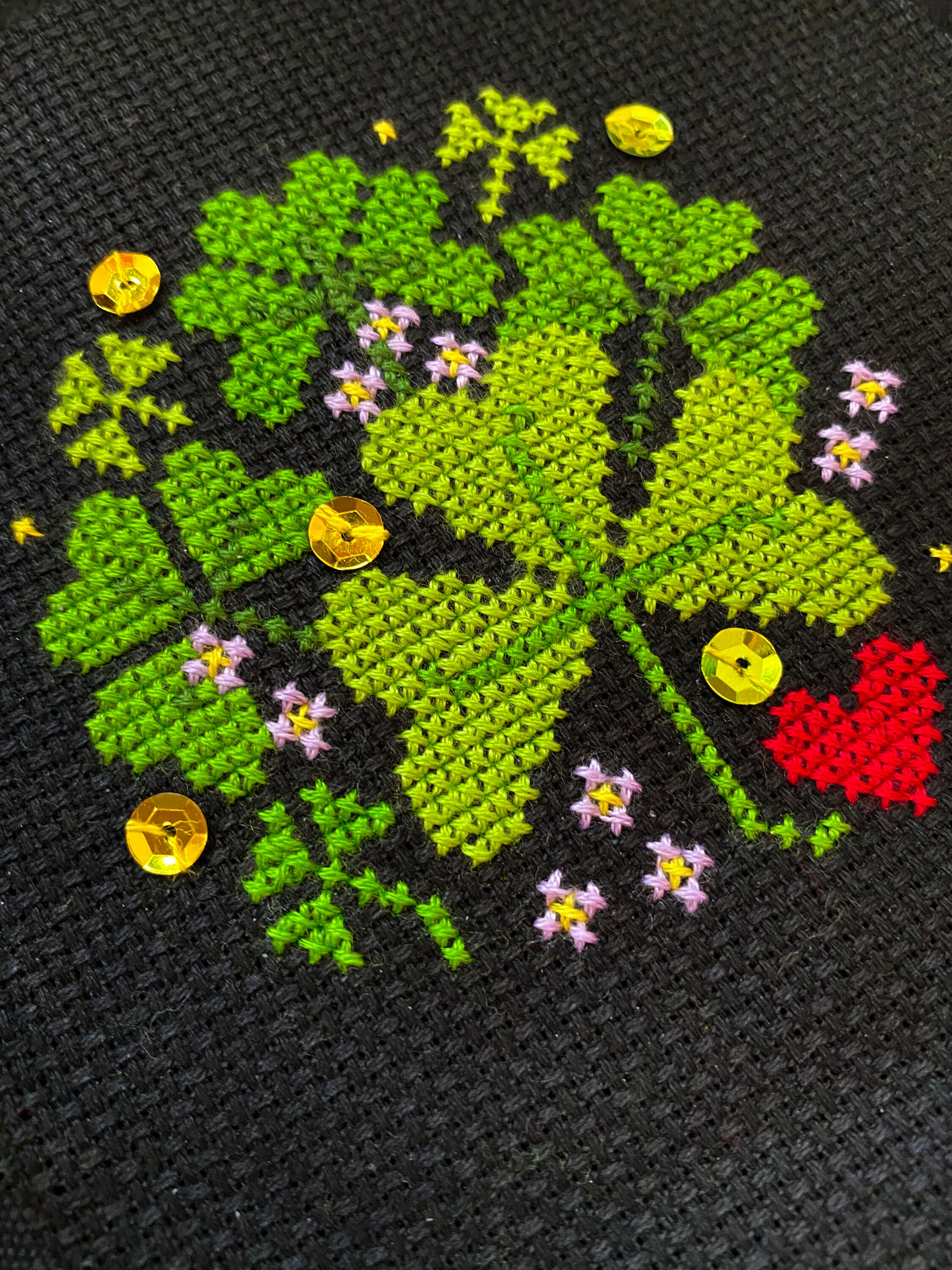 PDF -- Clover Cross Stitch Pattern - Etsy