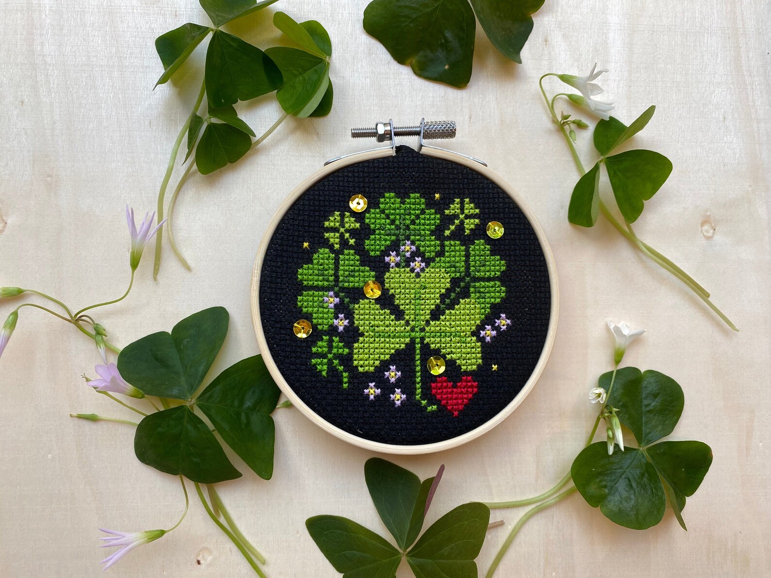 PDF Clover Cross Stitch Pattern - Etsy