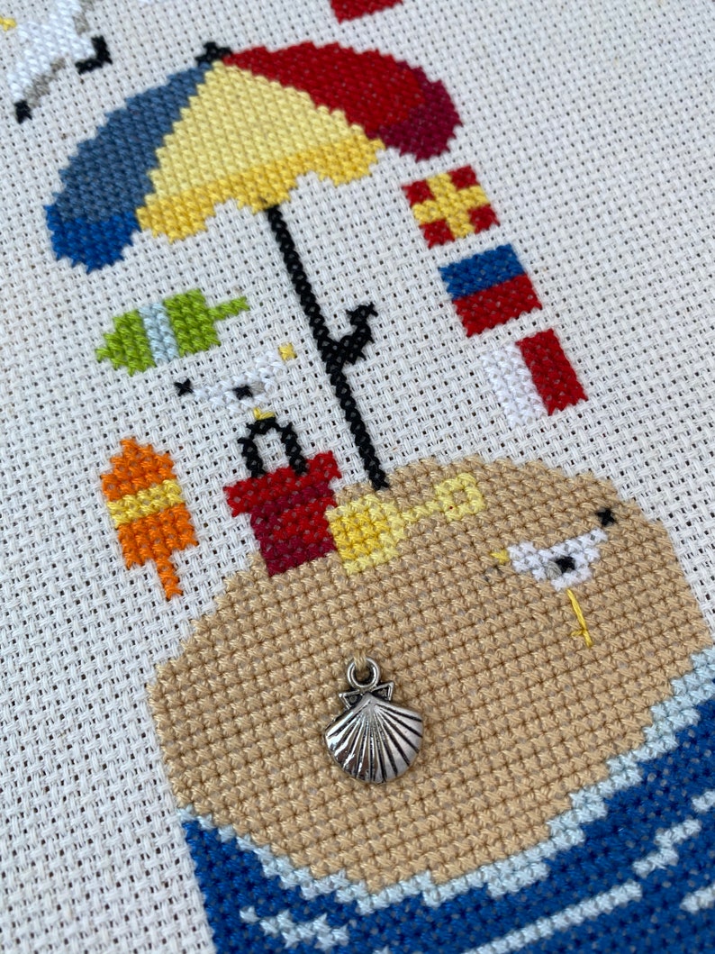 PDF Summer Umbrella Beach Cross Stitch Pattern - Etsy