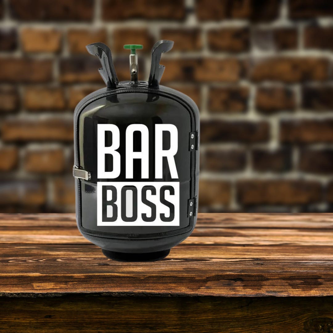 Portable Barrel Mini Bar Handmade Mini Bar With Lighting Cool Gifts for ...