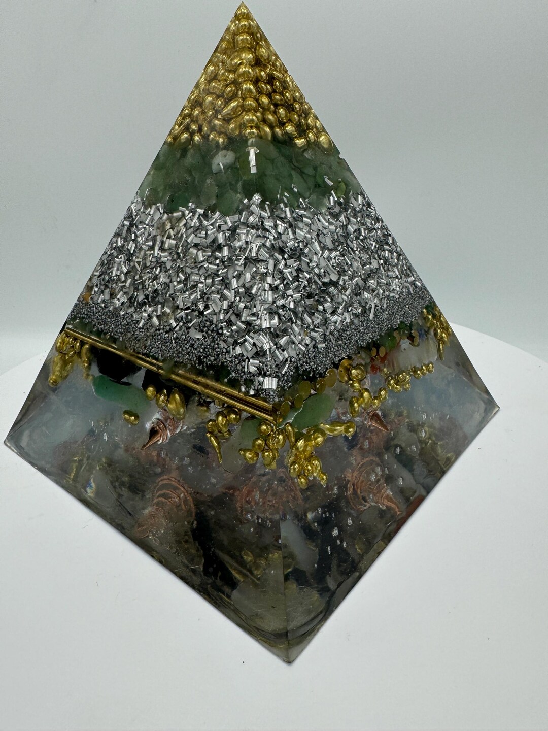 Strong Orgonite Pyramid EMF Protection - Etsy