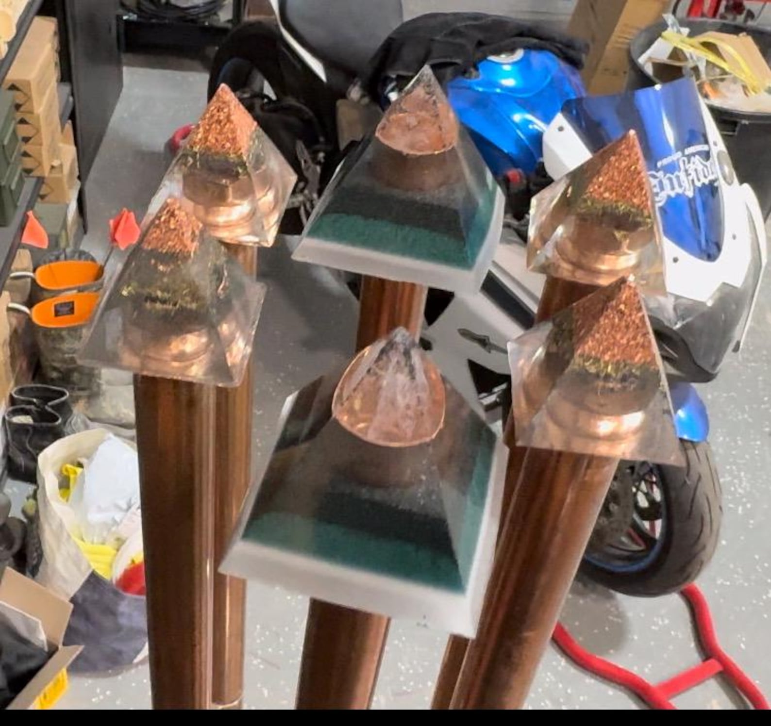 Orgone Generator, Crystals, Cloud Buster, Chem Trail Buster, Emf ...