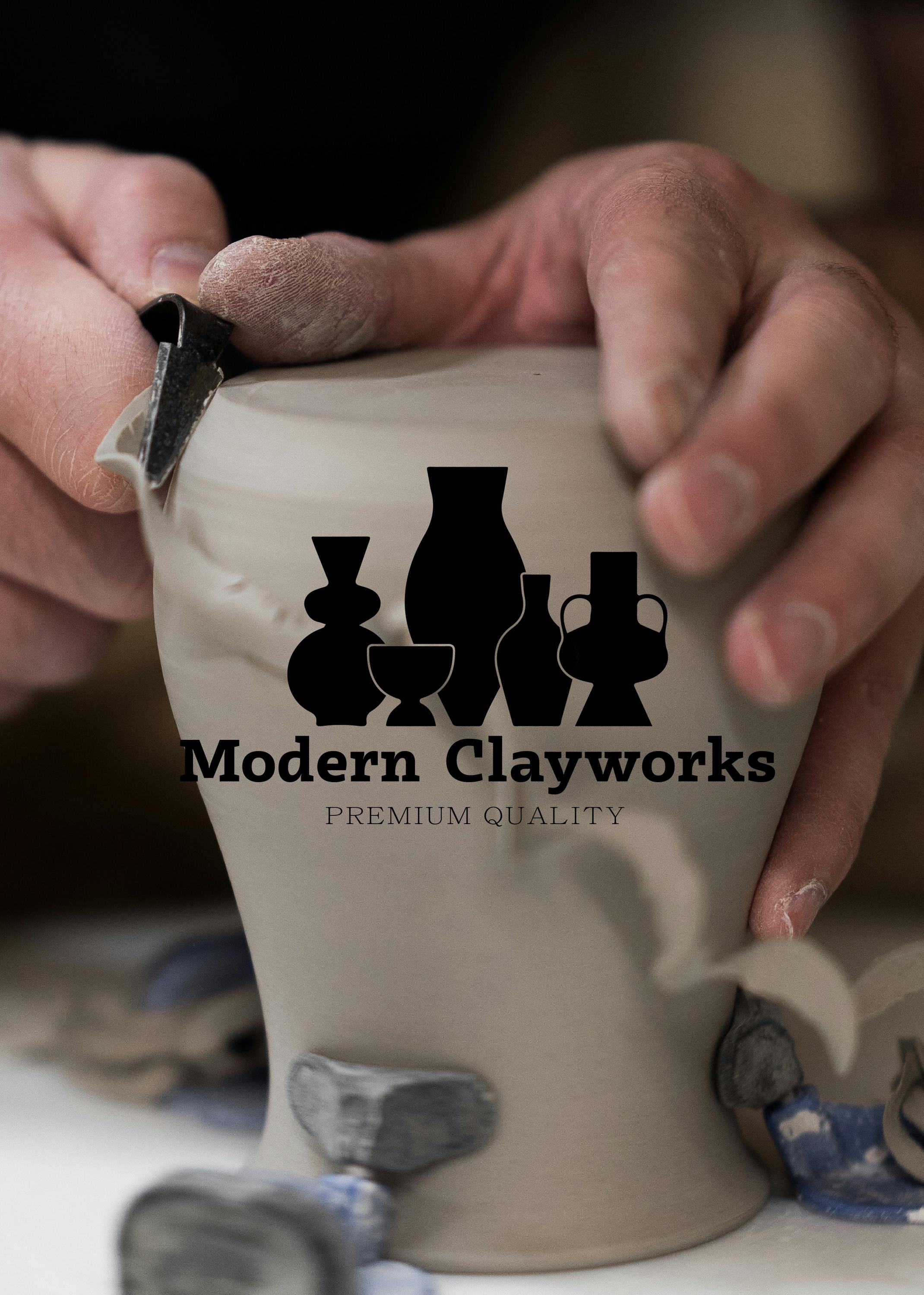 Pottery Logo, Premade Logo, Logo Design, Custom Logo, Brand Identity ...