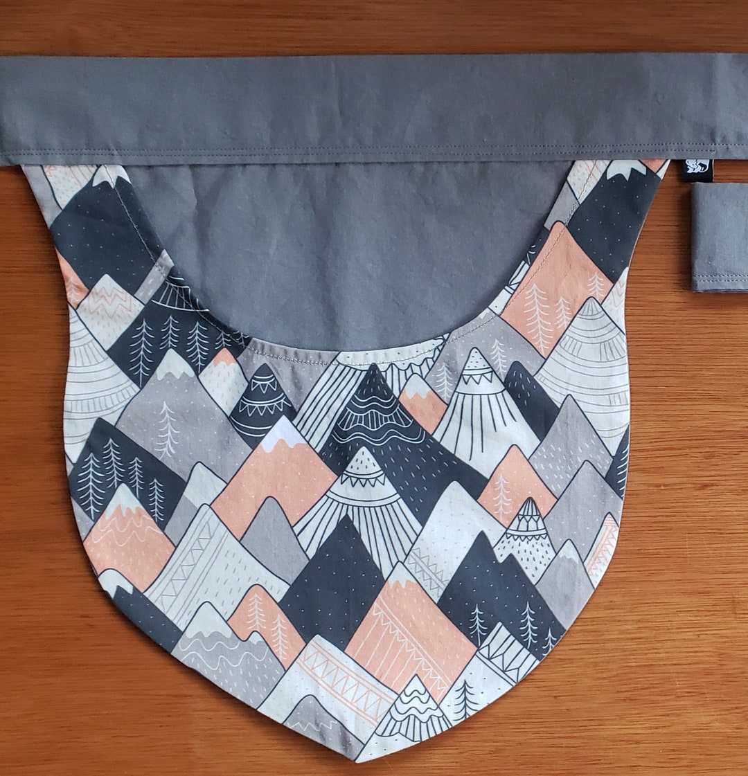 Adult Forager Pockets - Teardrop Shaped - Mountains - Etsy