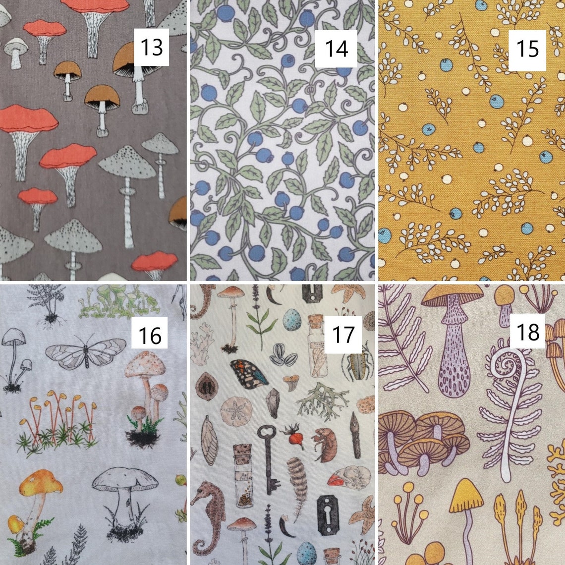 Adult Choose Your Fabric Forager Pockets Teardrop Shape - Etsy