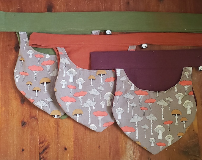 Adult Forager Pockets Teardrop Shape Mushrooms - Etsy