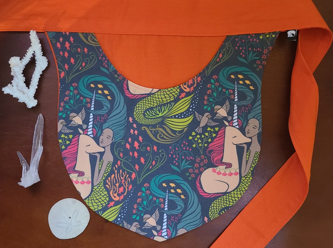 Adult Forager Pockets - Teardrop Shaped - Mermaid and Unicorn - Etsy