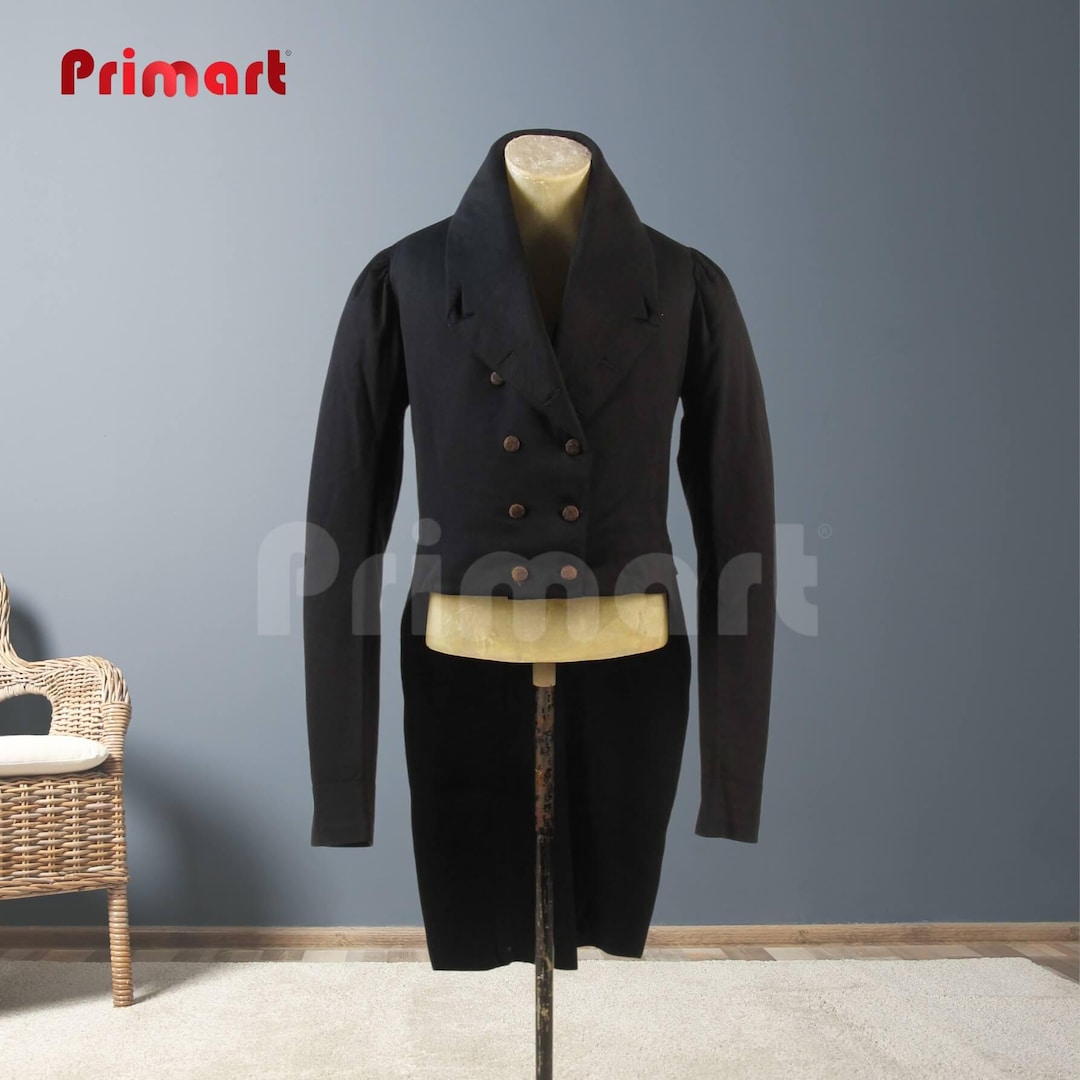Men's Regency Tailcoat 18th Century Wool Tailcoat, Custom Made, Regency ...