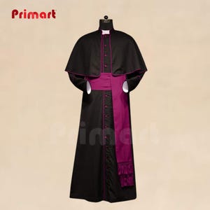 Bishop Clergy Cassock, Roman Cassock, Traditional Catholic Vestment ...