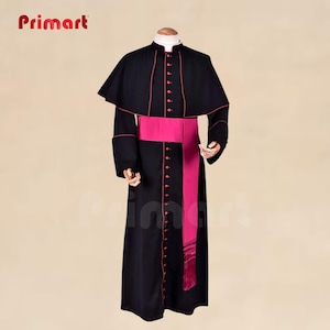 Bishop Clergy Cassock, Roman Cassock, Traditional Catholic Vestment ...