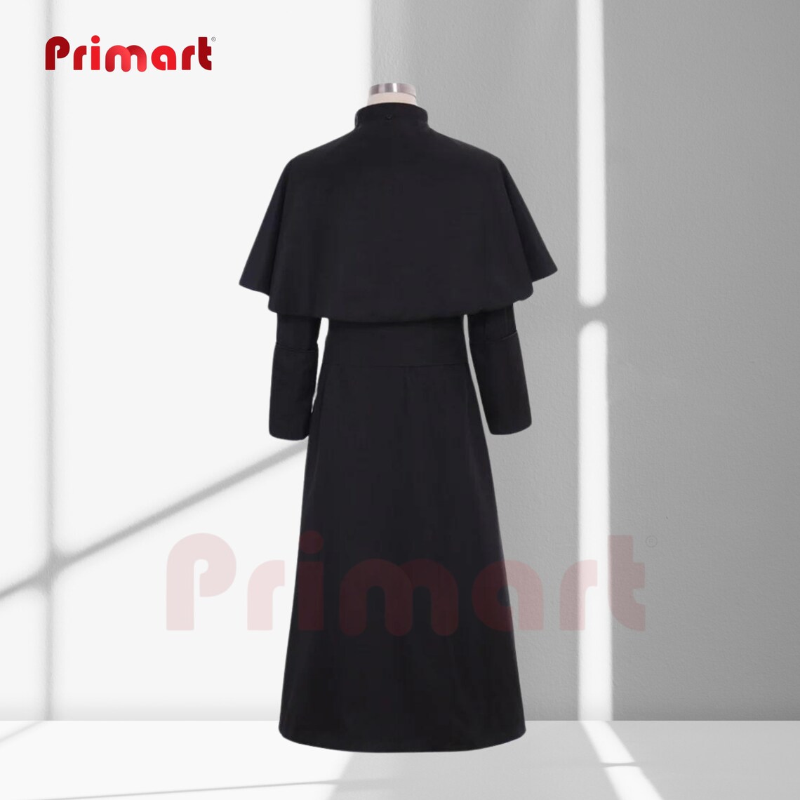 Black Roman Cassock, Bishop Clergy Cassock, Preaching Robe, Clergy ...