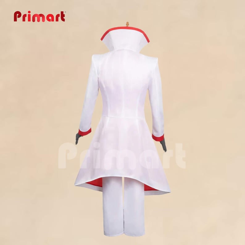 Lucifer Morningstar Cosplay Coat Hazbin Hotel Costume, Carnival Party ...