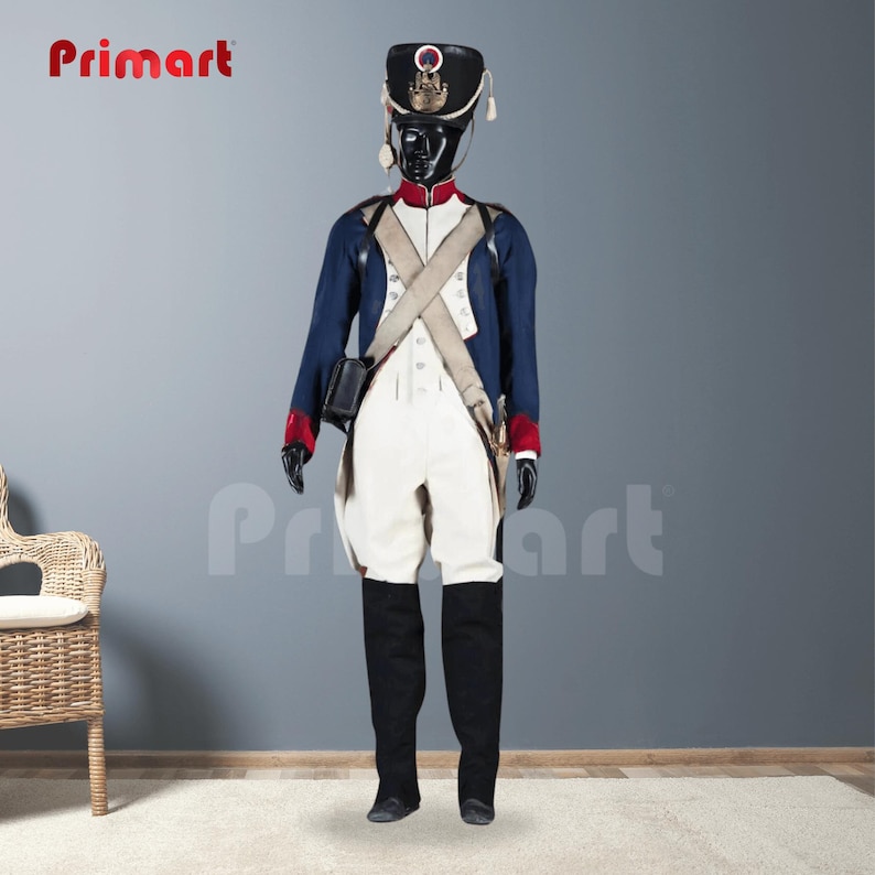 Napoleonic Uniform 18th Century Revolutionary War Coat Custom Size ...