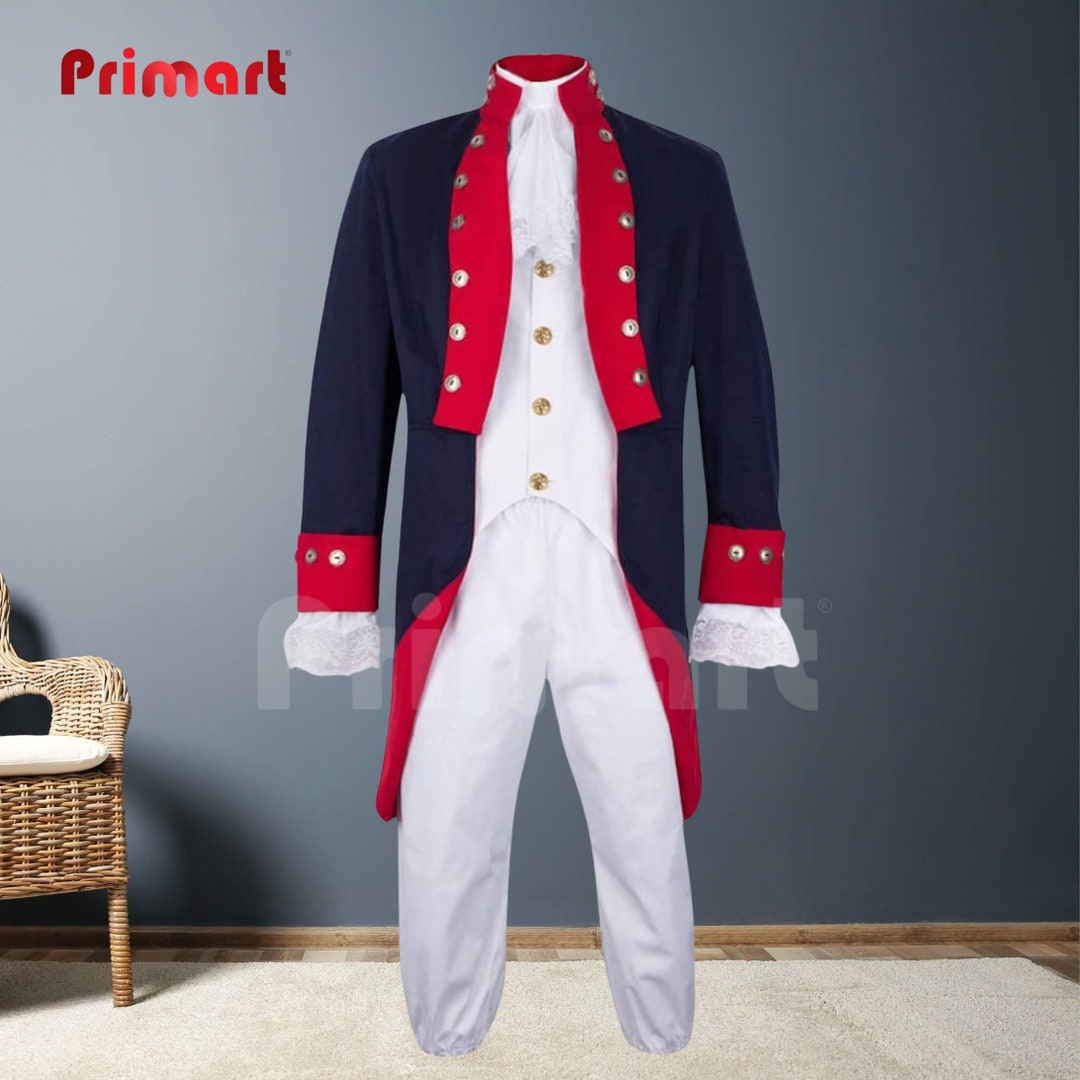 American Revolutionary War Uniform Continental Army Soldier, Custom ...