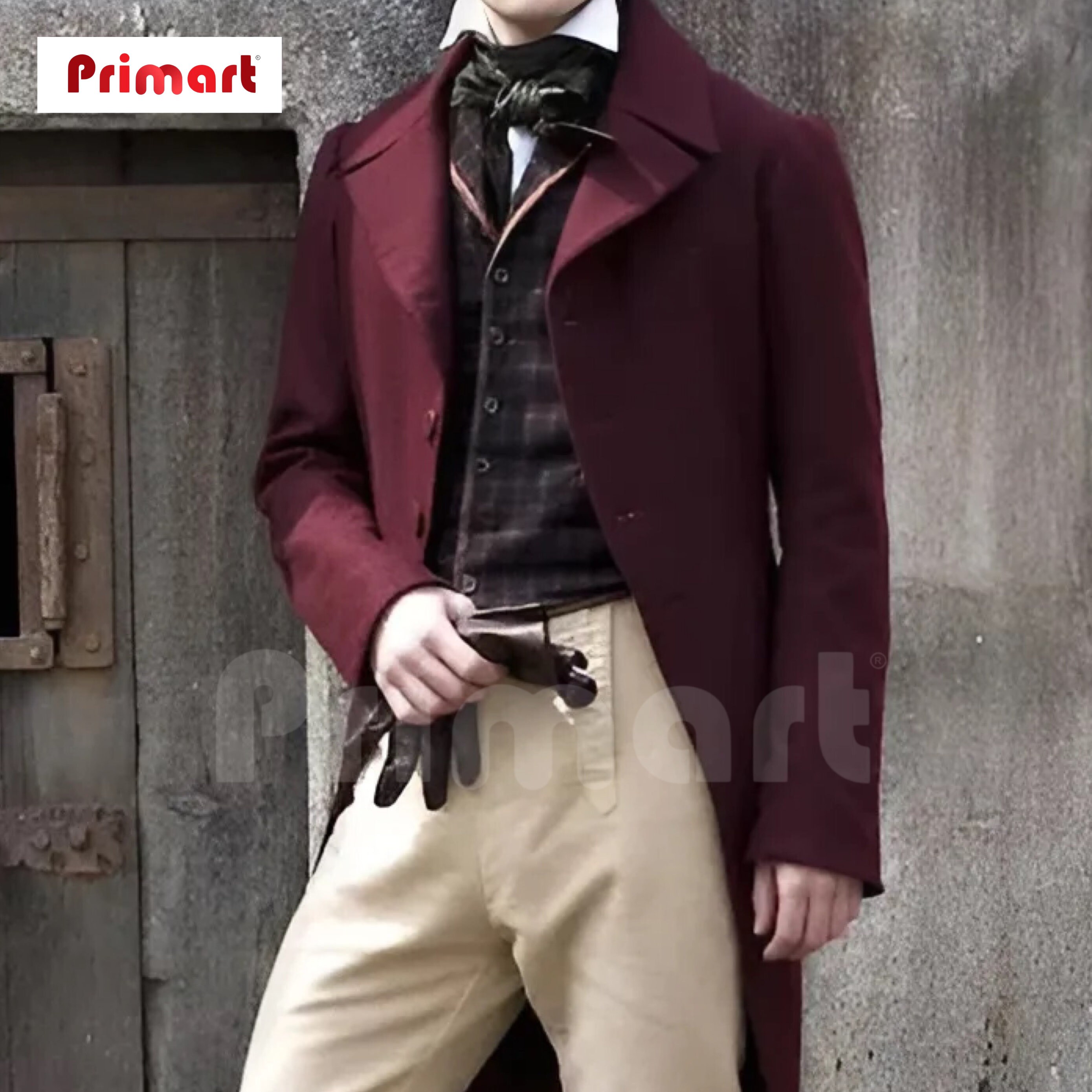 Men's Burgundy Regency Tailcoat 19th Century Victorian Frock Coat ...
