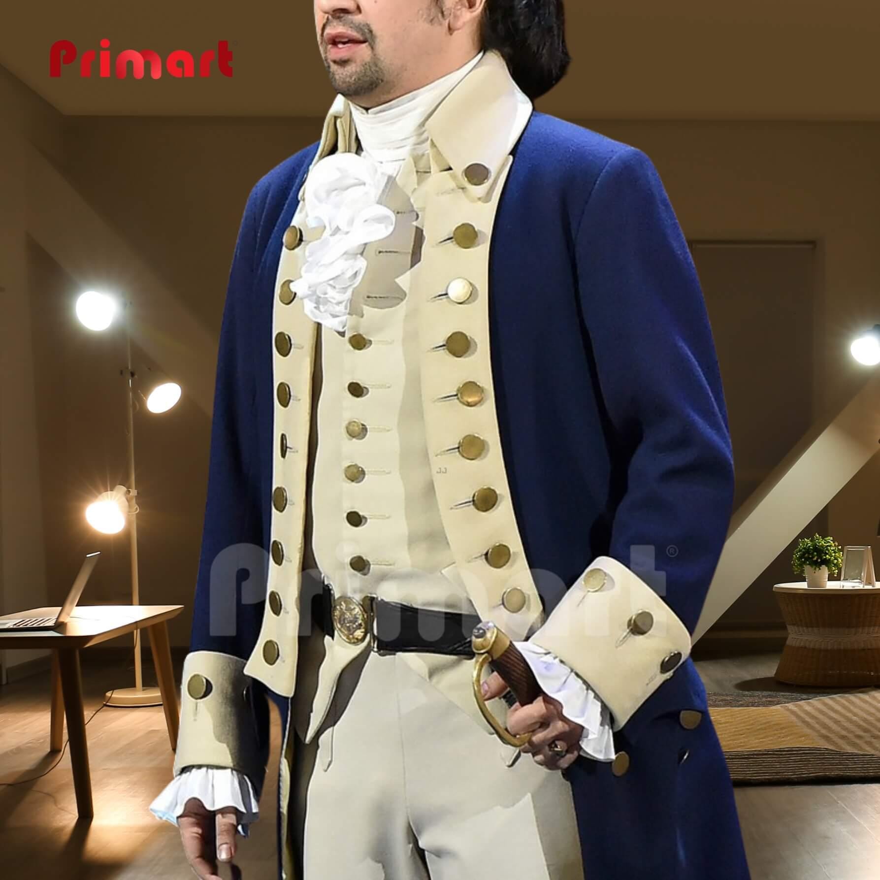 Revolutionary War Officer Coat Colonial Navy Uniform Historical 18th ...