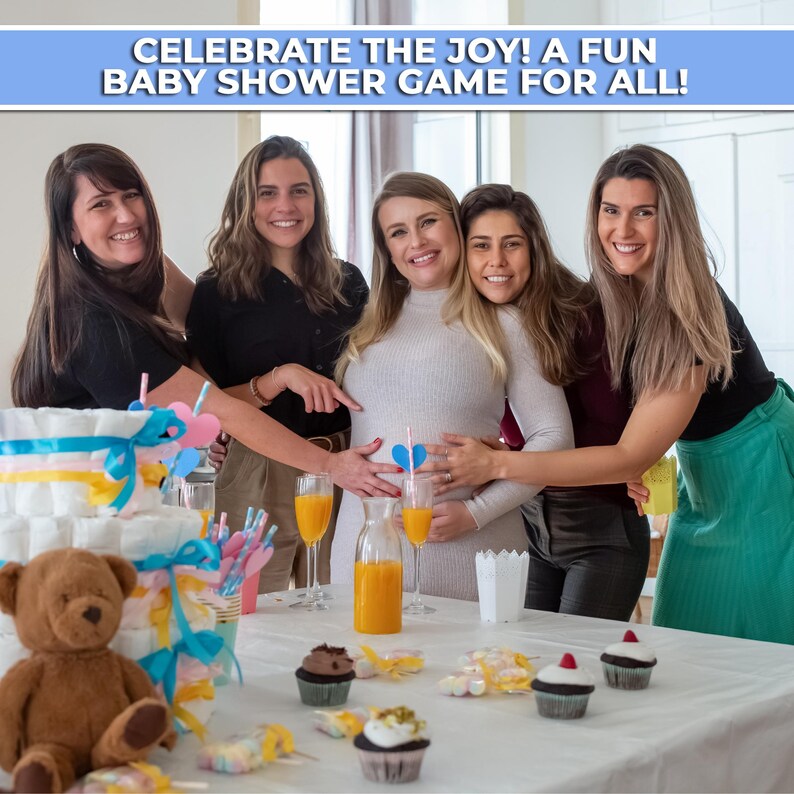 Bible Verse Scramble Baby Shower Game | Christian Baby Shower Printable ...