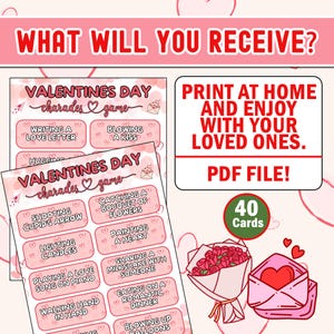Printable Charades Game for Valentines Day, Office Game for Galentines ...
