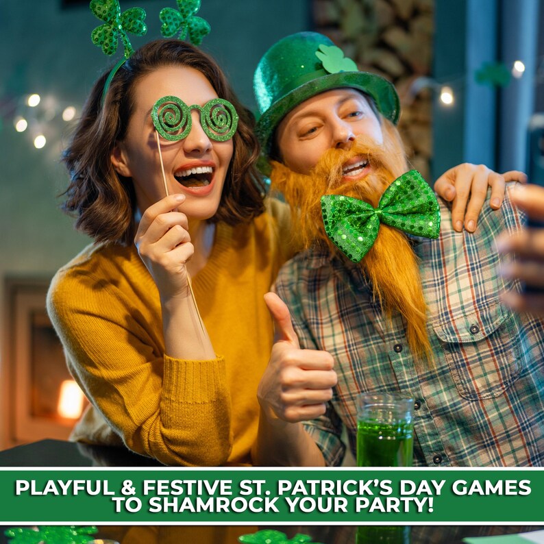 St. Patrick's Day Trivia Game Printable, Fun Irish Quiz, St. Paddy’s ...