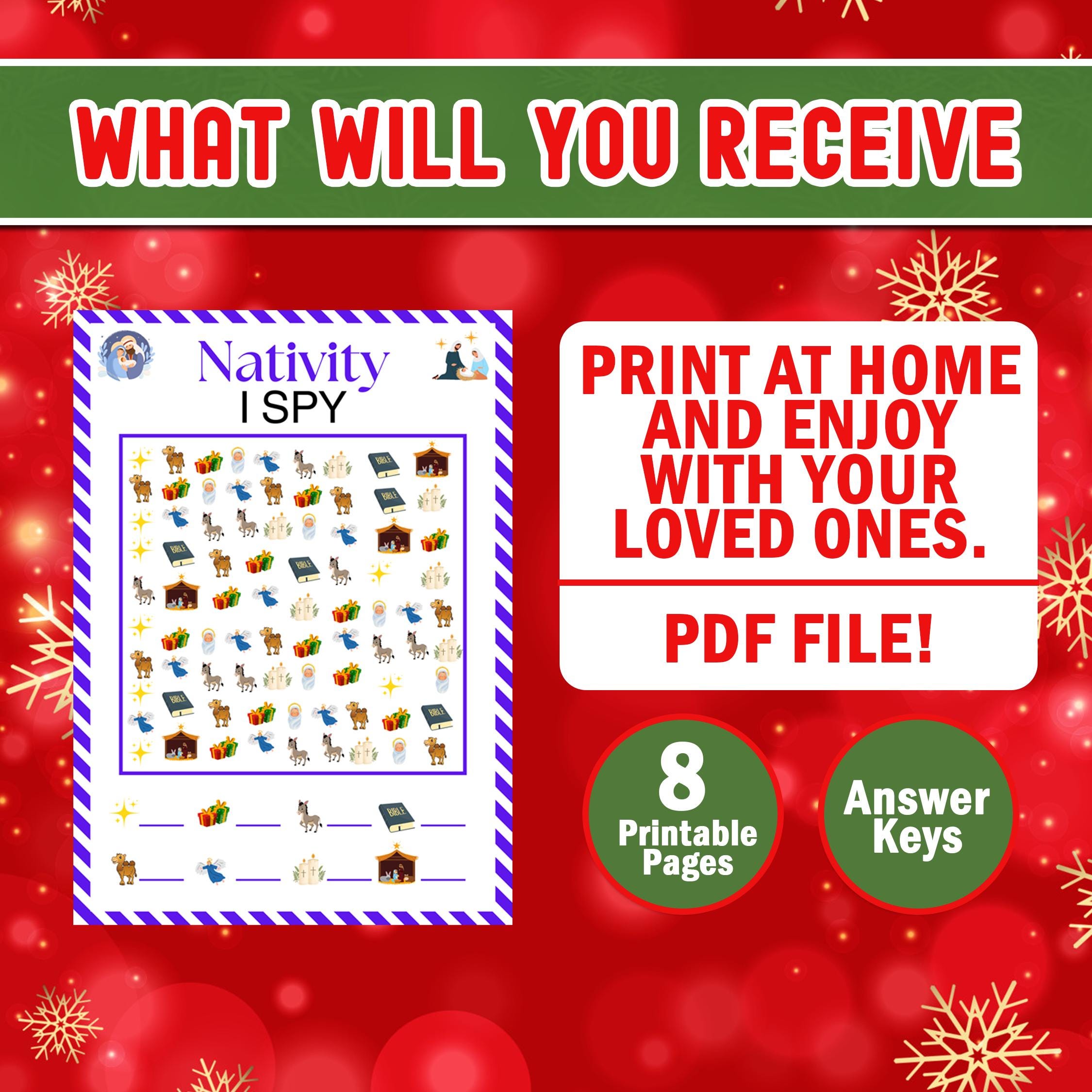 Church Christmas Party Games, Nativity Games, Christian Christmas Games ...