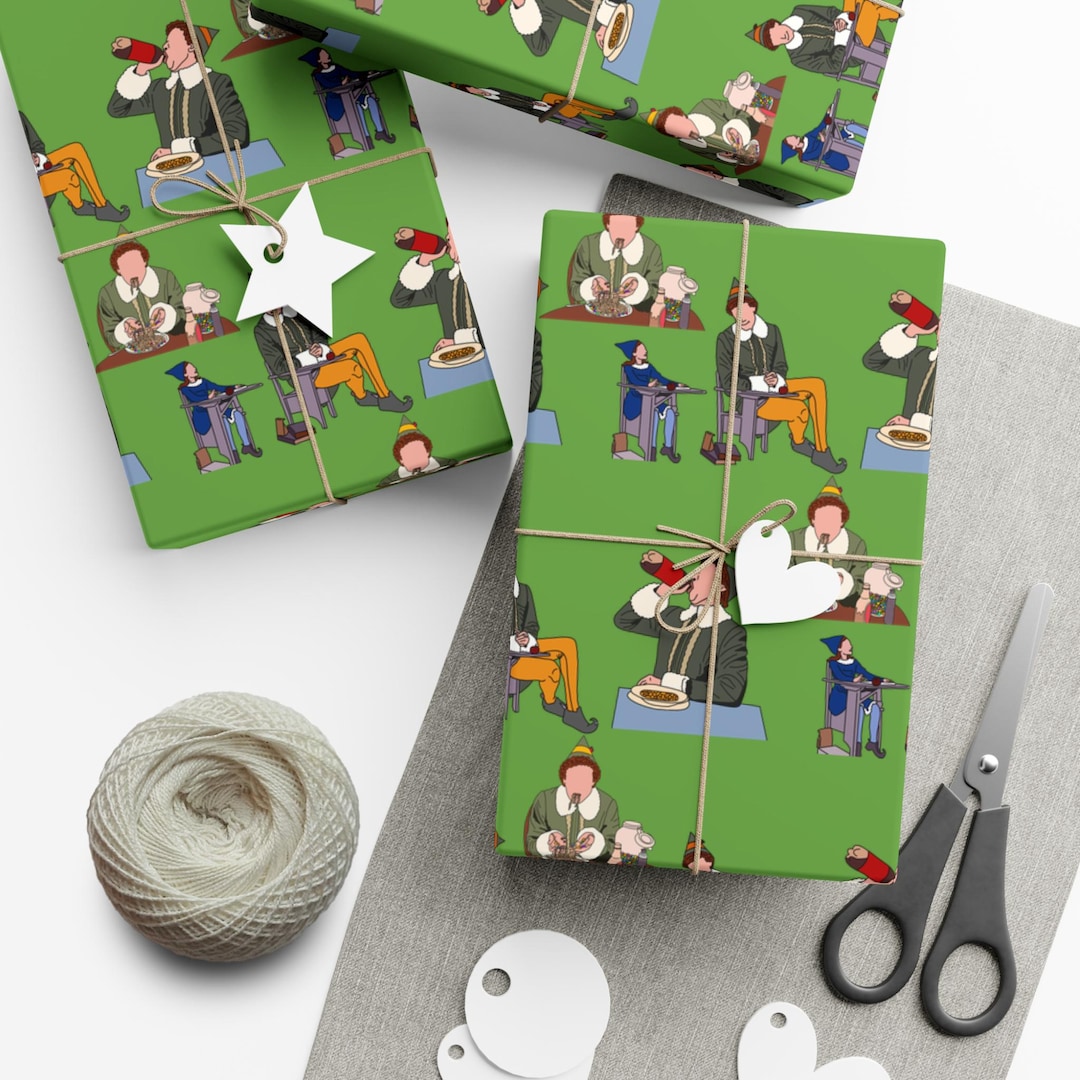 Buddy the Elf Wrapping Paper - Etsy
