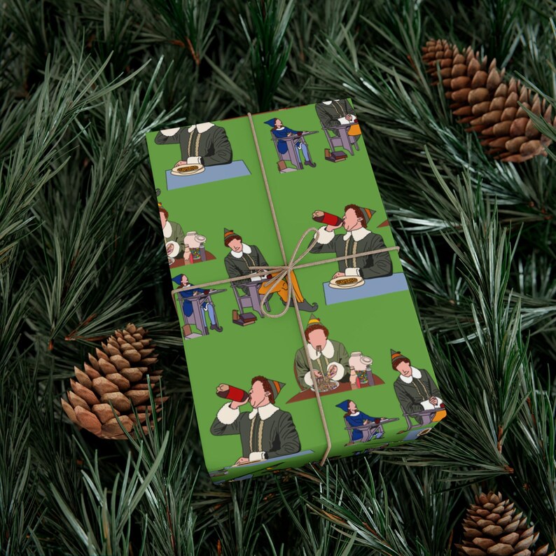 Buddy the Elf Wrapping Paper - Etsy