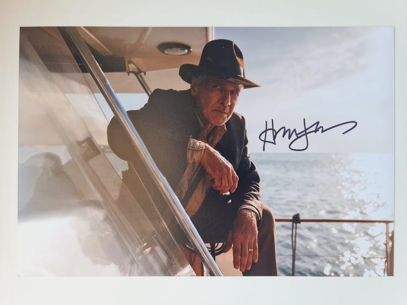 Harrison Ford Hand-signed Autographed 30x20cm Photo lifetime COA - Etsy