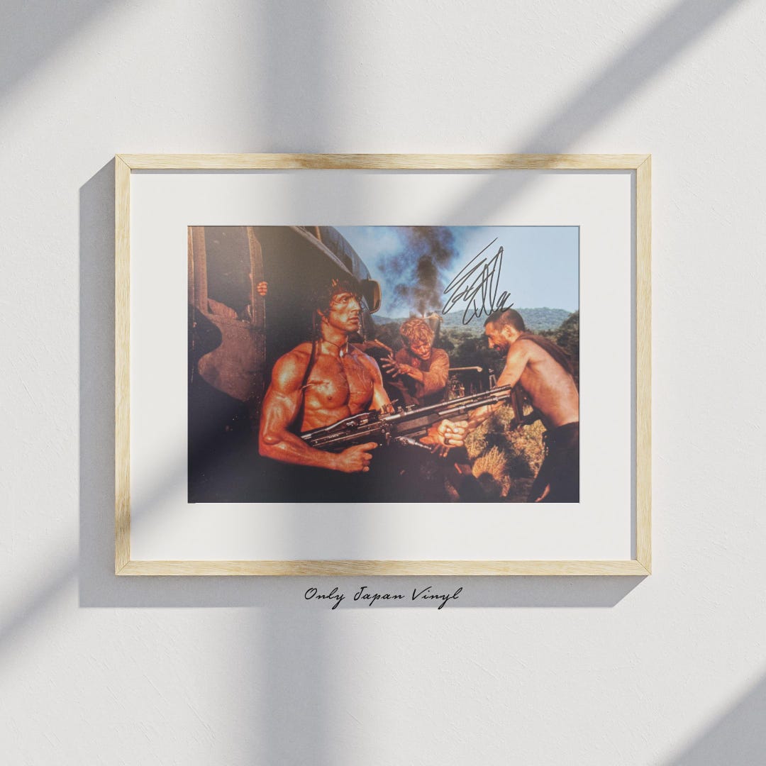 Sylvester Stallone Hand-signed Autographed 20x30cm Photo (lifetime COA ...