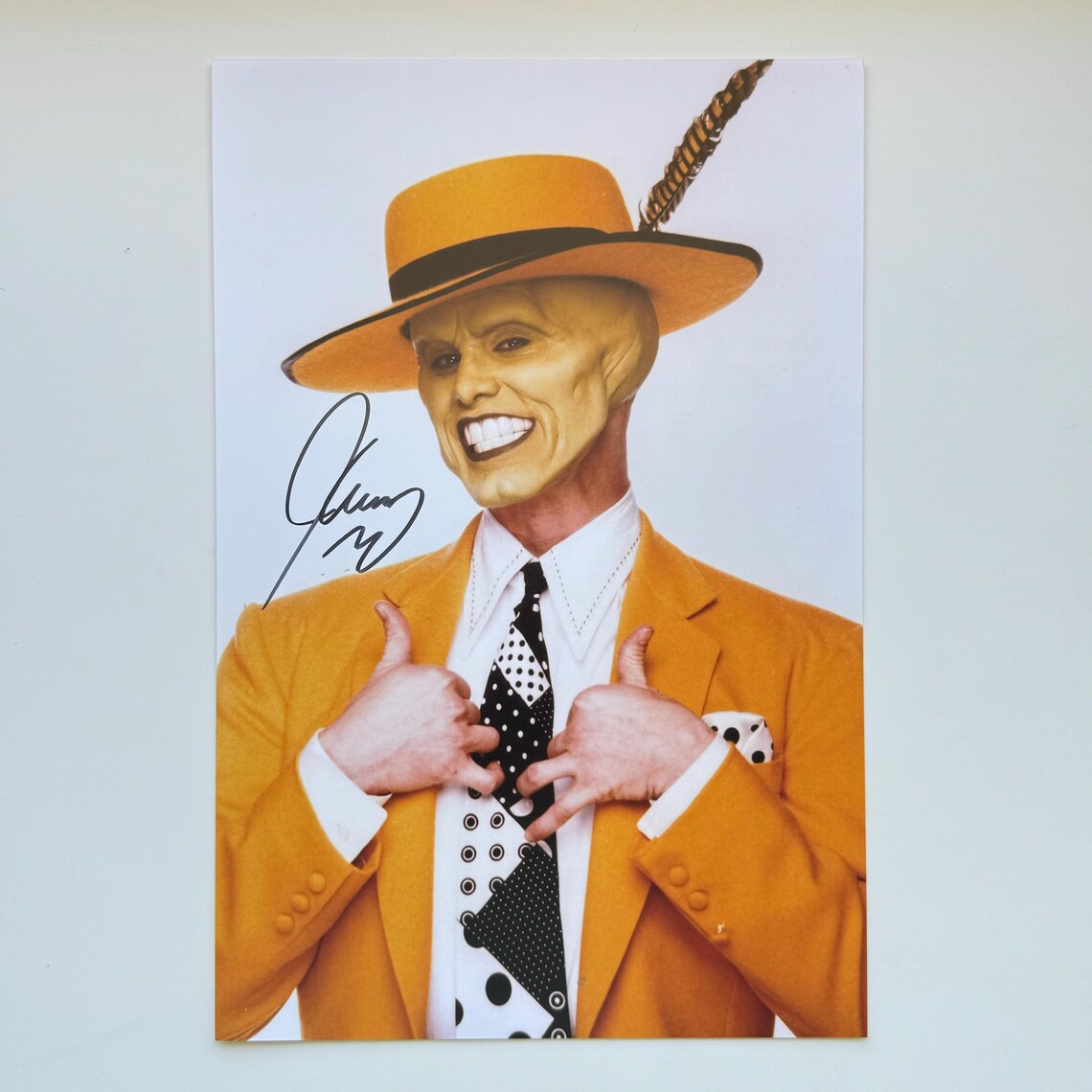 Jim Carrey Hand-signed Autographed 20x30cm Photo lifetime COA - Etsy