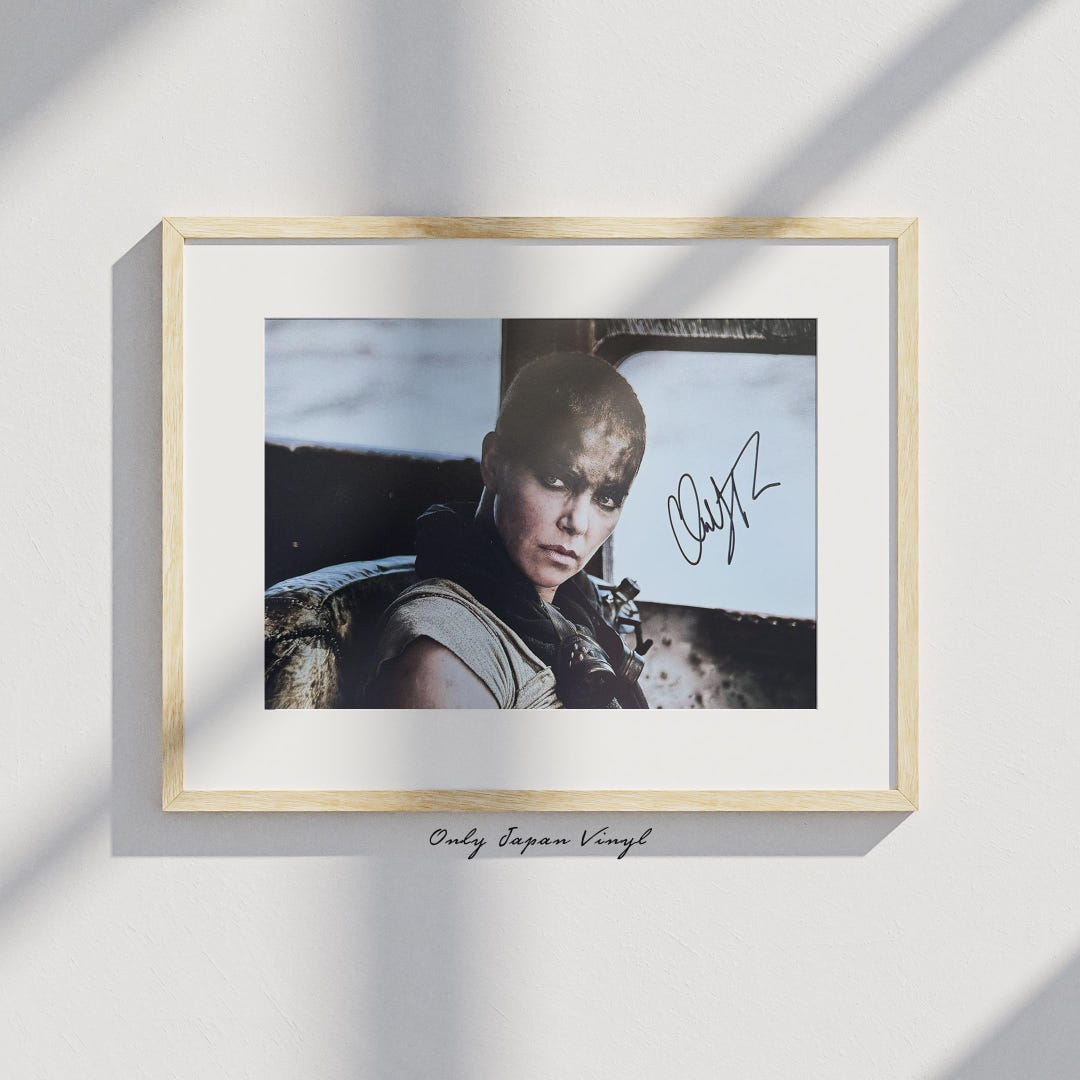 Charlize Theron Mad Max Hand-signed Autographed 20x30cm Photo lifetime ...