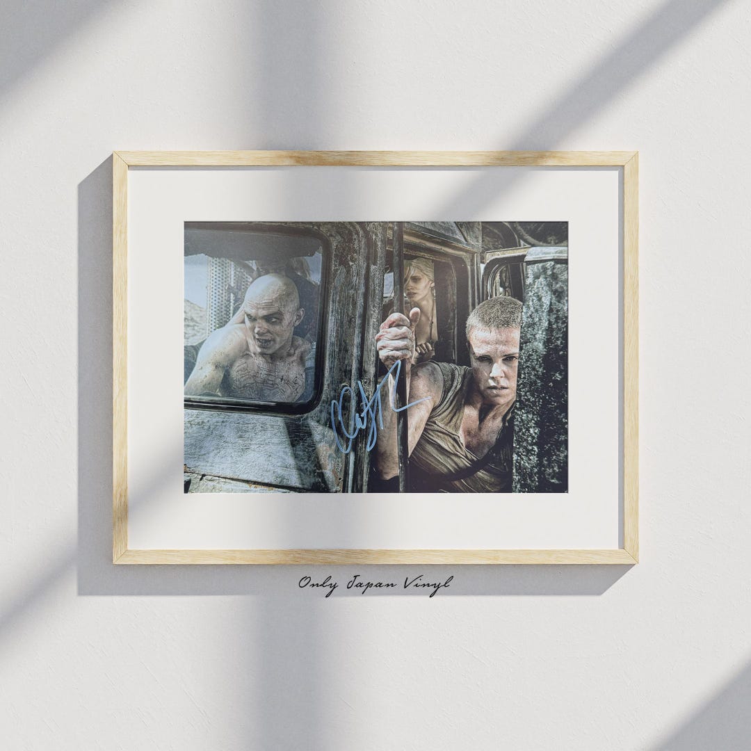 Charlize Theron Mad Max Hand-signed Autographed 20x30cm Photo lifetime ...