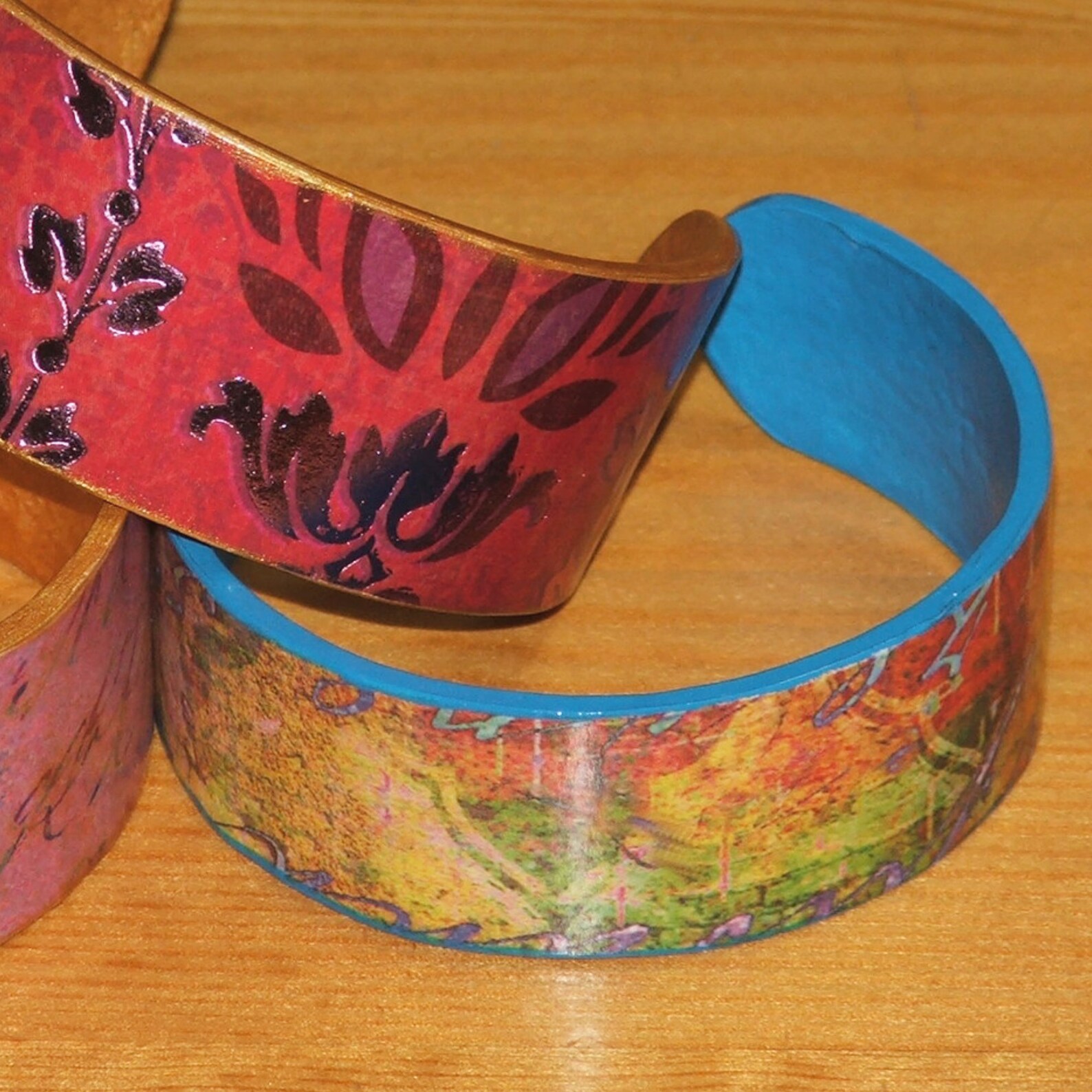 Paper Bracelet Cuff Tutorial PDF - Etsy